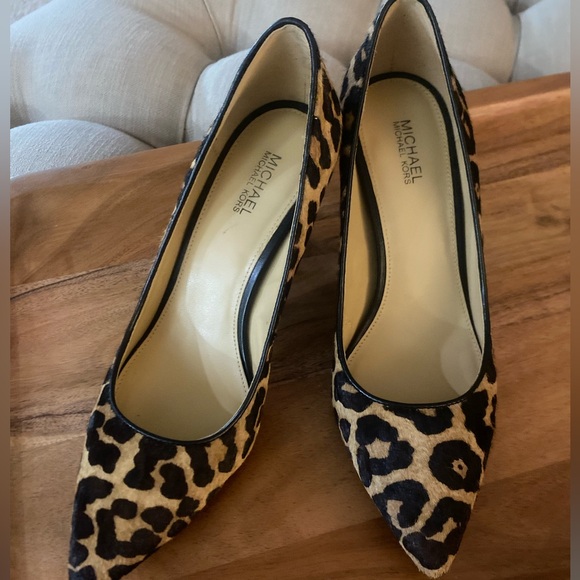 Michael Kors | Shoes | Michael Kors Cheetah Heels | Poshmark